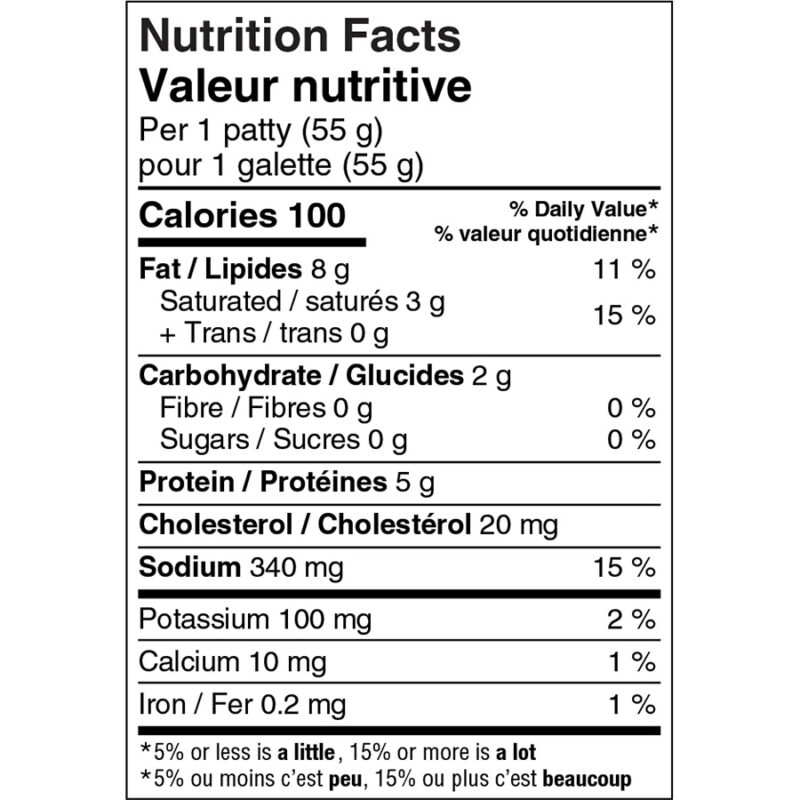 Organic Classic Breakfast Patty - McLean Meats - Clean Deli Meat ...